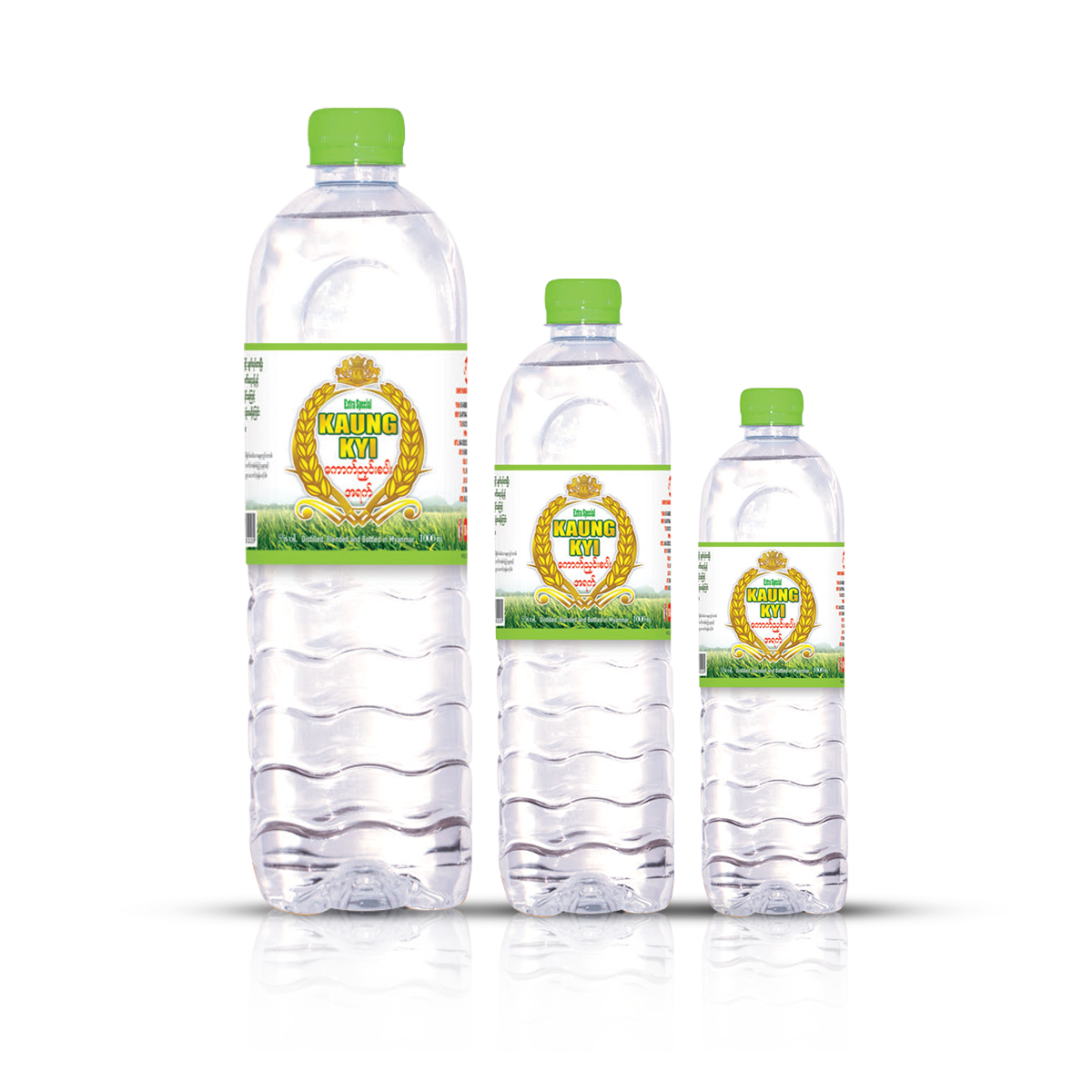 Kaung Kyi Green ( ကောက်ညှင်းစပါးအရက် ) - Shwe Myanmar Beverages Co.,Ltd.